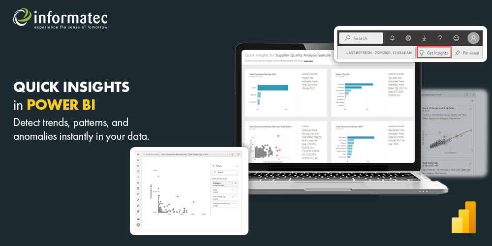 ON DEMAND WEBINAR: Quick Insights and Q&A in Power BI | News | Informatec